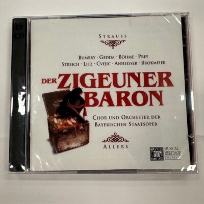 Strauss Jr. - Der Zigeuner Baron - Musical Heritage Society (2CD ...