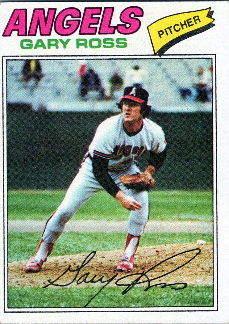 1977 Topps #544 Gary Ross California Angels EX | eBay