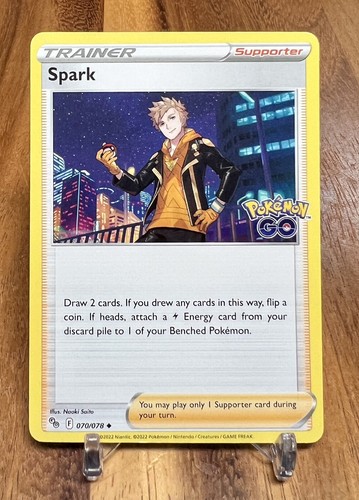 Spark 070/078 Non Holo Pokemon Go Trainer Pokemon Card NM | eBay