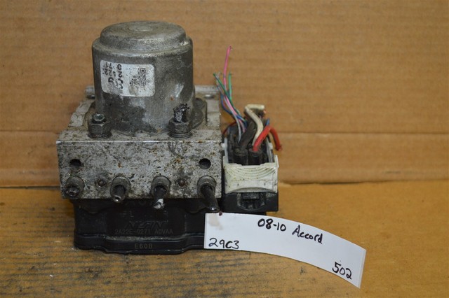 2012 Honda Accord ABS Anti Lock Pump Control Module OEM N31 28k for ...