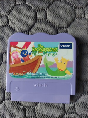 Vtech V.Smile BACKYARDIGANS Viking voyage game cartridge only tested | eBay