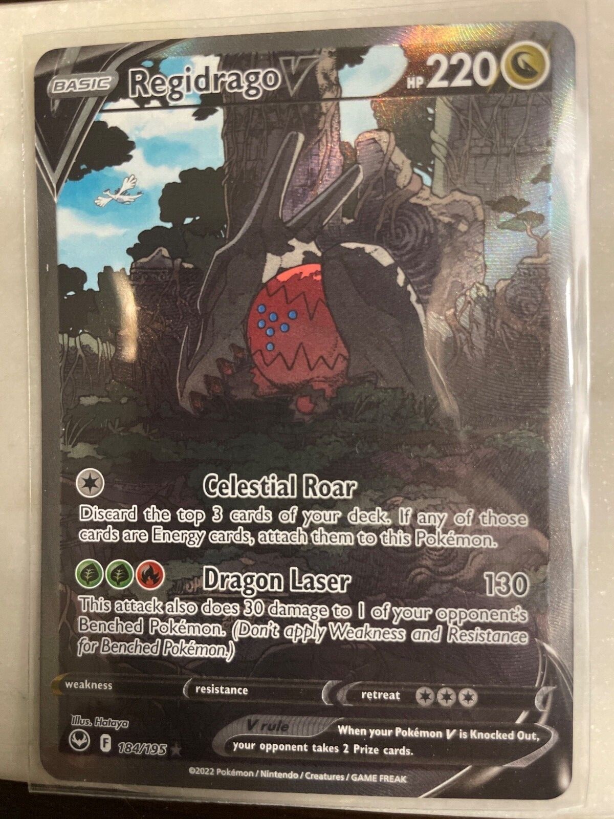 Pokémon Card Regidrago V Alt Art | eBay