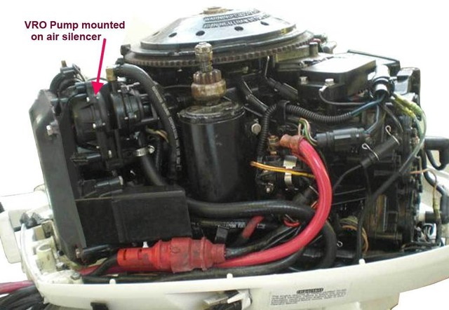 EVINRUDE Johnson Replace VRO Fuel Pump Kit No Oil V4 Crossflow 1984 to ...