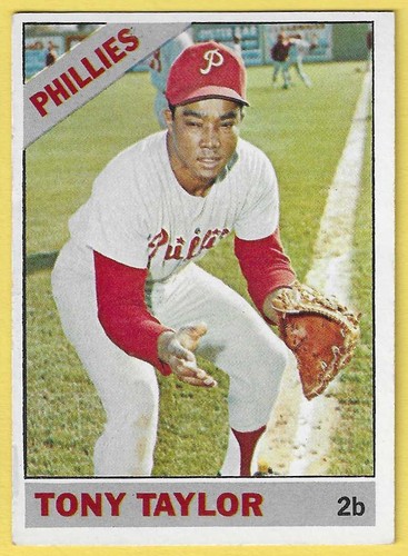 1966 Topps High Number Tony Taylor Phillies #585 | eBay