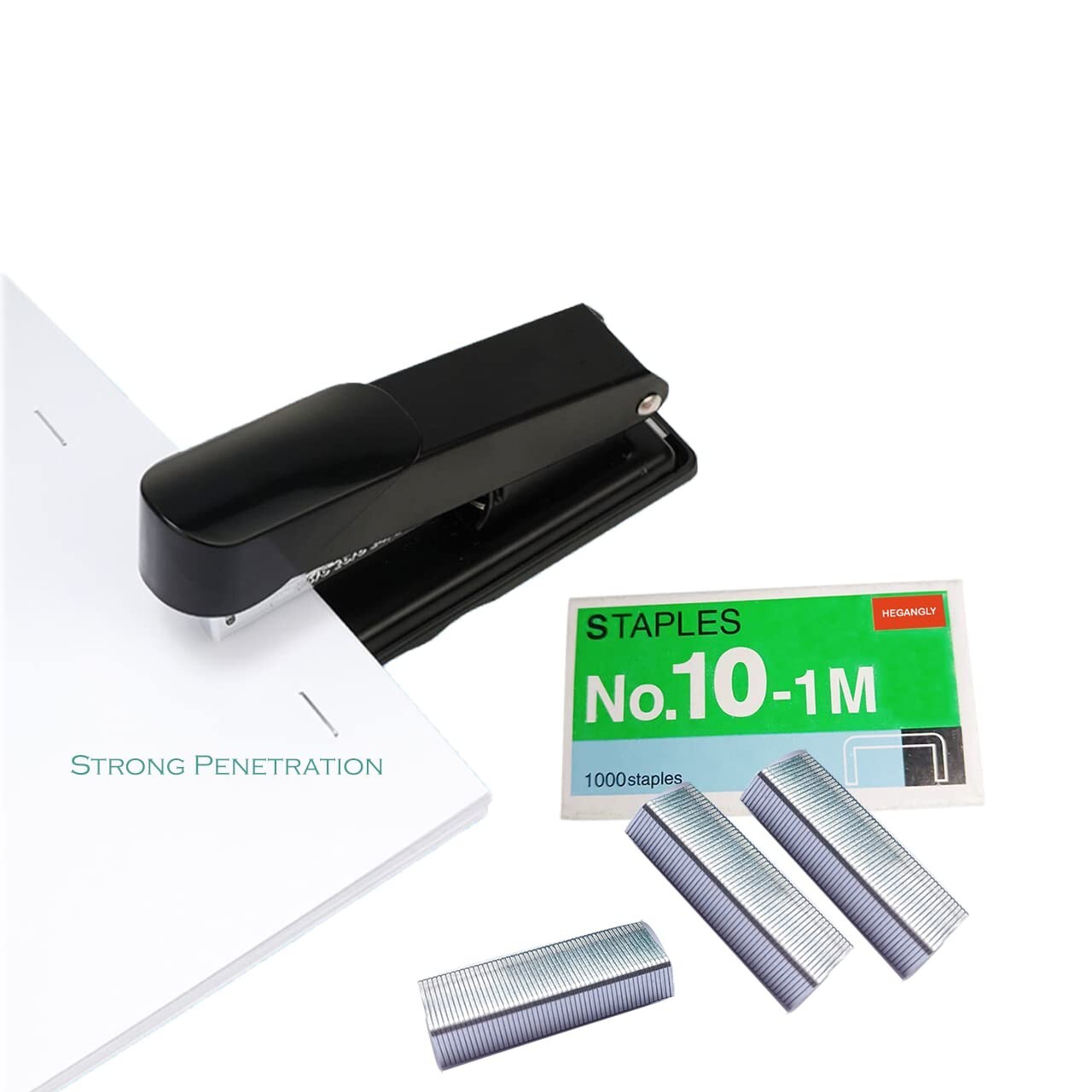 3000pcs No.10 Staples, for Max HD-10D,Swingline Tot Mini Stapler, and ...