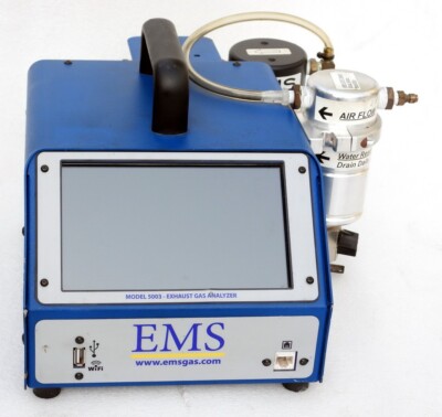 EMS EMISSIONS SYSTEM INC MODEL 5003 DIGITAL DISPLAY EXHAUST GAS ...