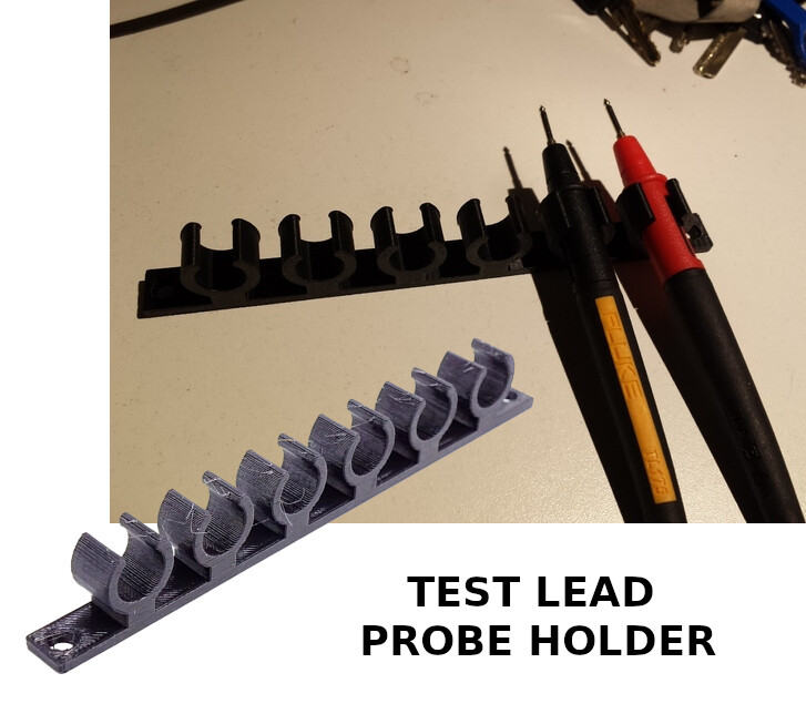 Hands Free Desk Mounted Holder for Multimeter / Oscilloscope Test Leads ...