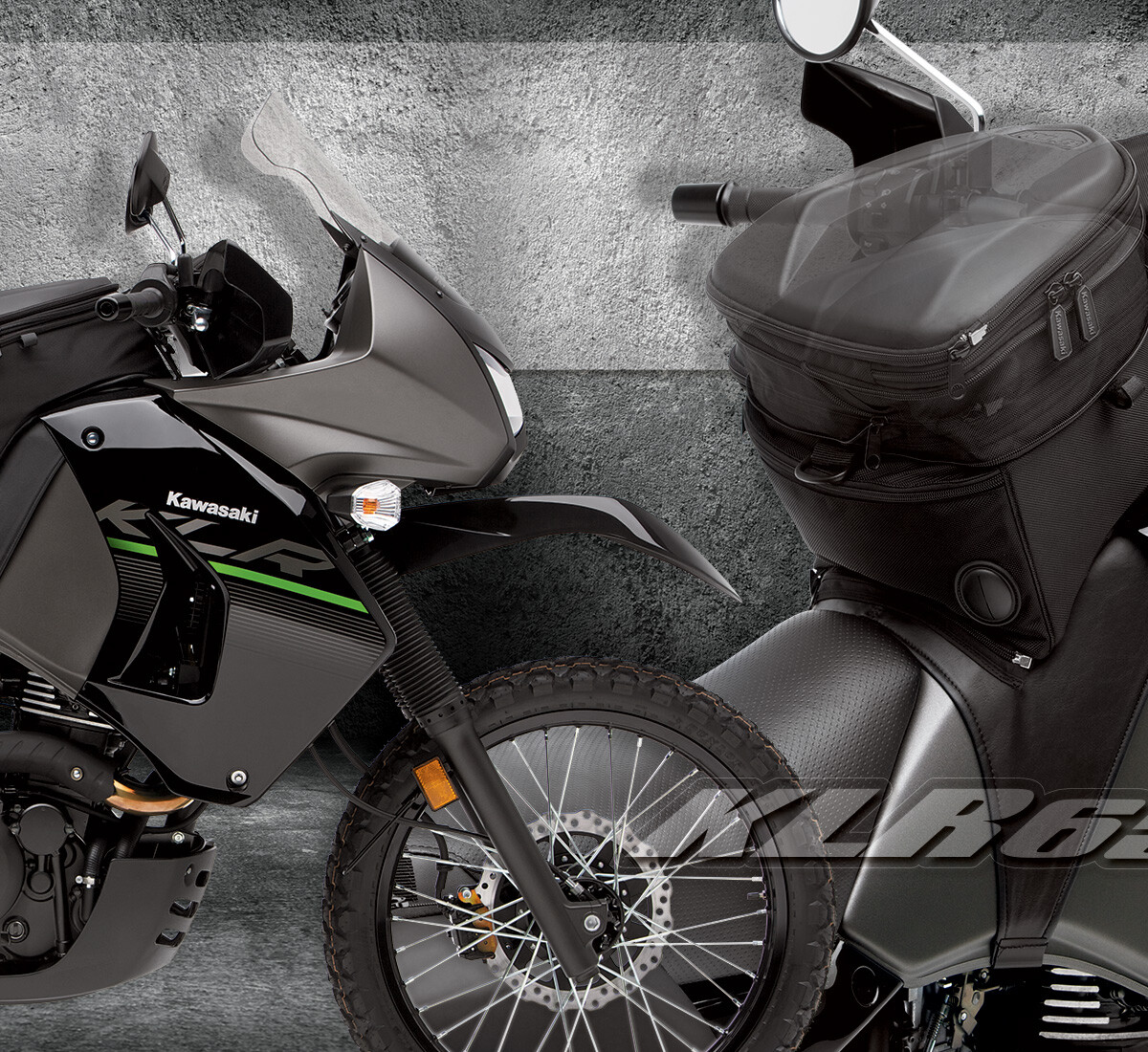 Kawasaki Motorcycle - K57003-116 - KLR Tank Bag for sale online | eBay