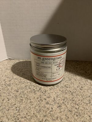 M Greengrass Hand & Body Butter SWEET CLEMENTINE 5 Oz (a10) | eBay