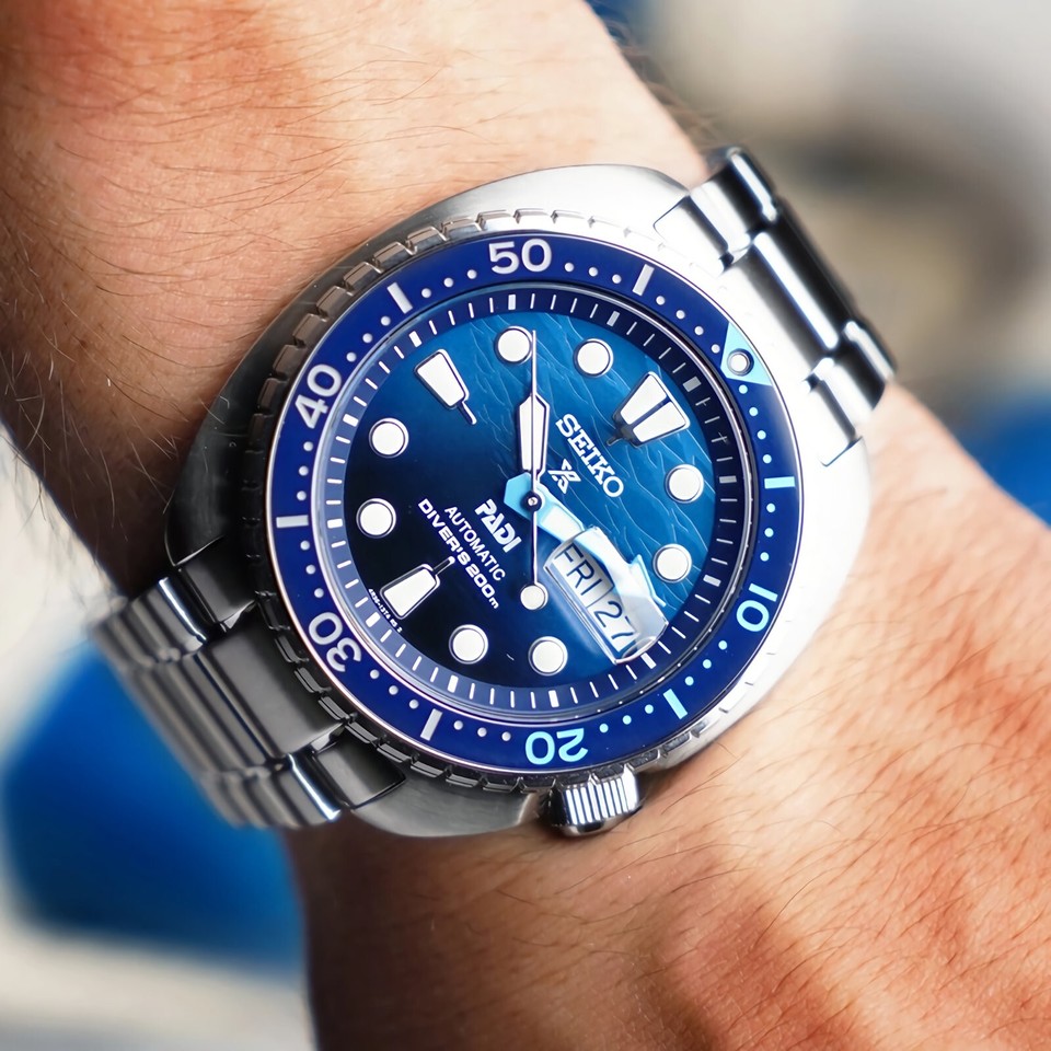 Seiko Prospex Sea Turtle SRPK01K1 Padi Special Edition Automatic 45MM ...