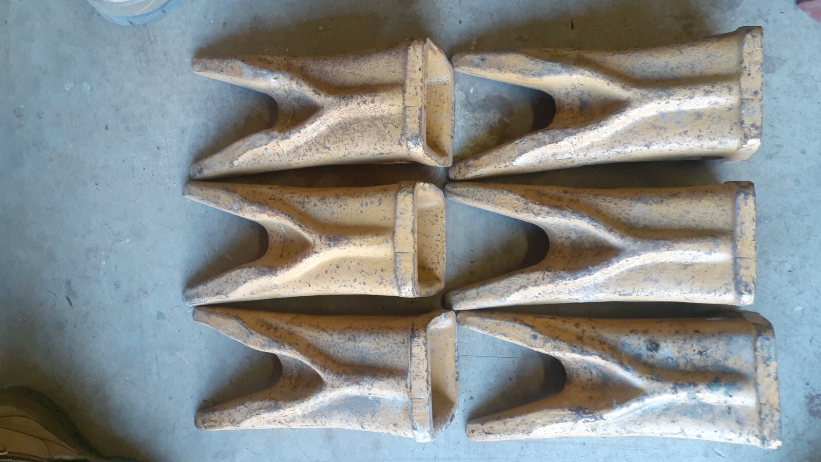 (set 6) 1359408 J400 Tiger Tooth Caterpillar Bucket Excavator J Series ...