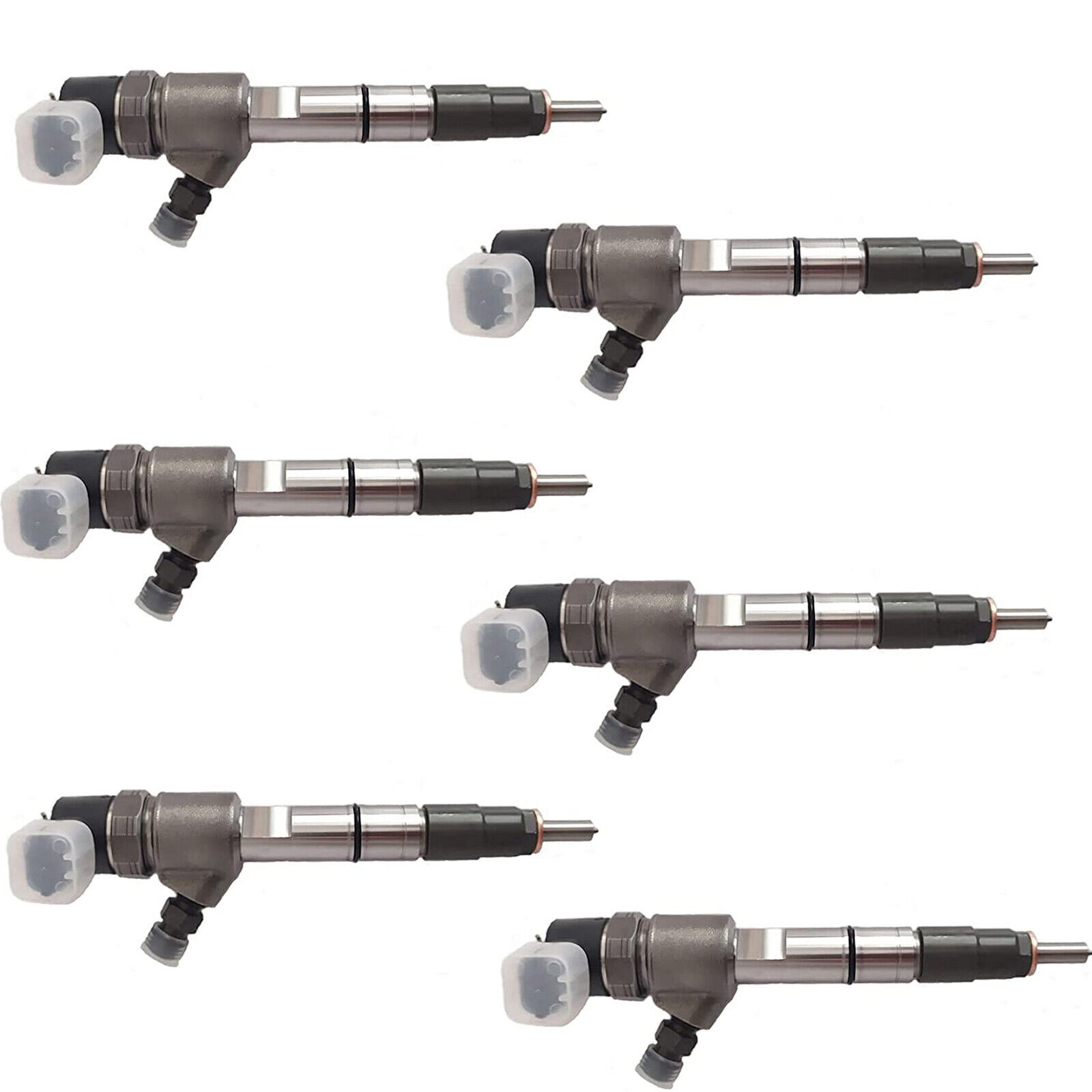 6X Fuel Injector 0445110317 for NISSAN Paladin DK4A-1112010 ZD25 4CYL2 ...