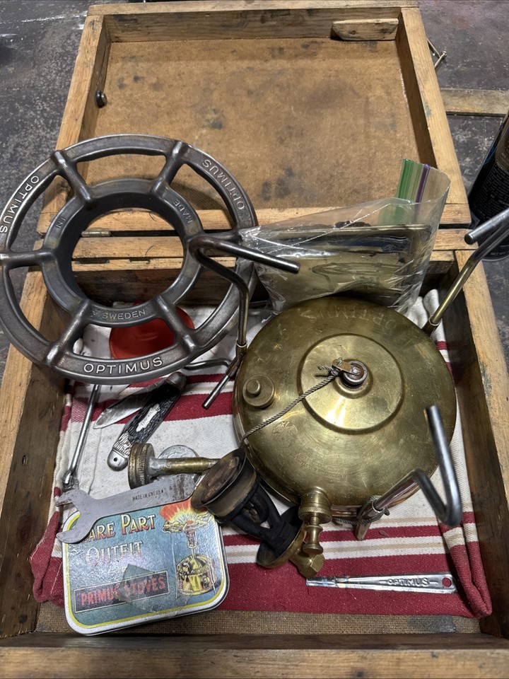 Vintage Optimus 45 Kerosene Stove And Accessories. | eBay