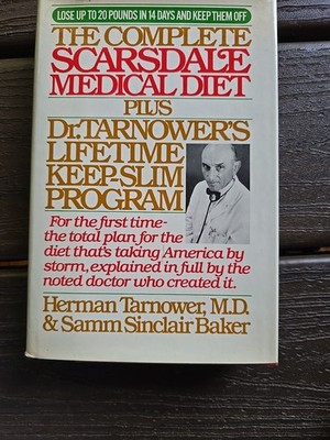 The Complete Scarsdale Medical Diet - Herman Tarnower (Hardcover, DJ ...