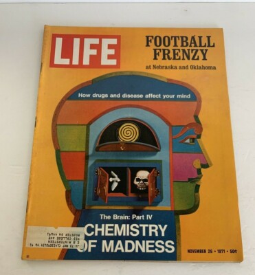Life Magazine -Nov. 26, 1971, Nebraska & Oklahoma Football Frenzy | eBay