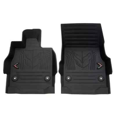 2020-2026 Corvette C8 Premium All Weather Floor Liners 84534619 Black ...