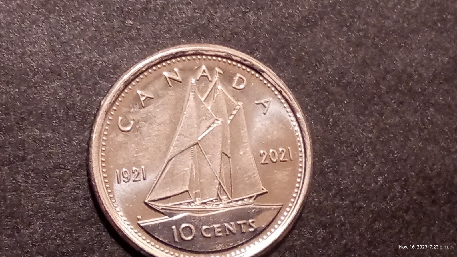 ***Rare***Canada 2021 10 Cents | Canadian Dime | New | Die Chip #253 | eBay