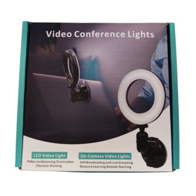 LED Video Conference Ringlight Fotolicht Stativleuchte USB Wall Mount ...