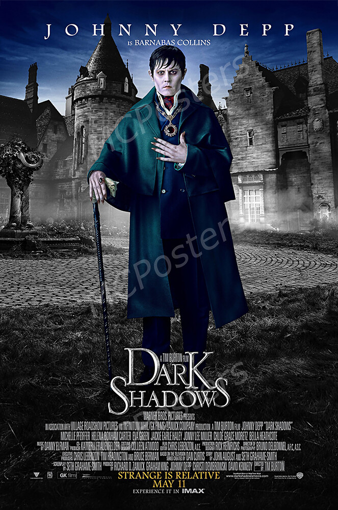 Dark Shadows Johnny Depp Poster