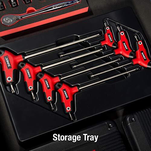 Sunex 9857t Star Hex Key Set 7piece T10 To T40 Comfort Grip Rubber ...