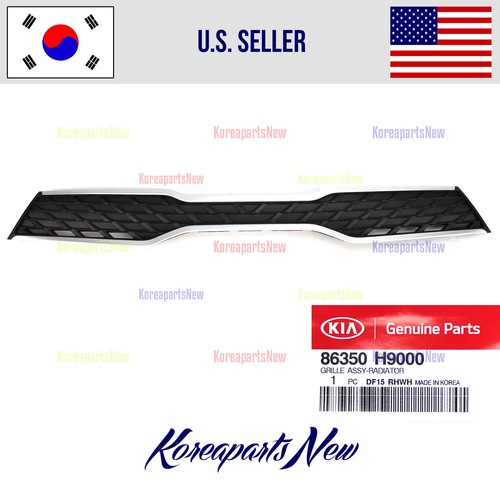 Front Bumper Grille Upper ⭐GENUINE⭐ 86350H9000 fits Kia Rio 2018-2020 ...
