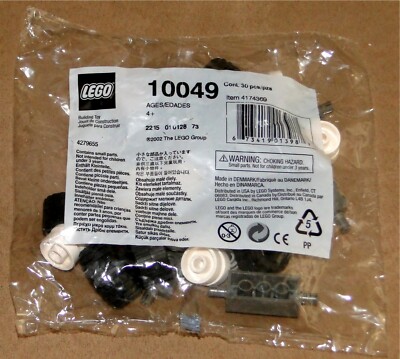 LARGE WHEELS and AXLES, Lego 10049, 30 pieces, NEW in SEALED Bag! | eBay