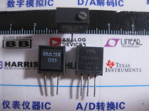 1X 1260W 50R 5% Trimmer Resistors Through Hole 50ohms 1/4w ...