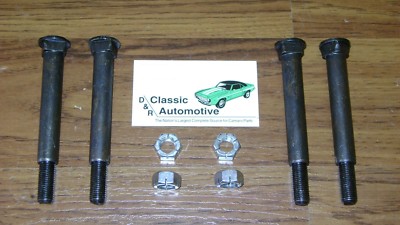 Leaf Spring Shackle OE type 8pc Bolts Kit w/ Slitted Nuts 67-69 Camaro ...