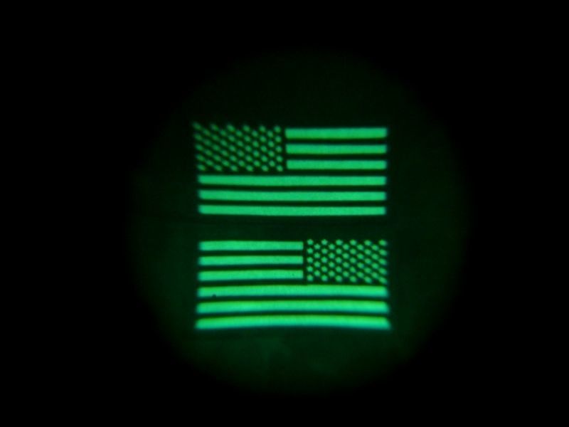 Large 5x3" Forward Tactical IR INFRARED REFLECTIVE US FLAG Decal ...