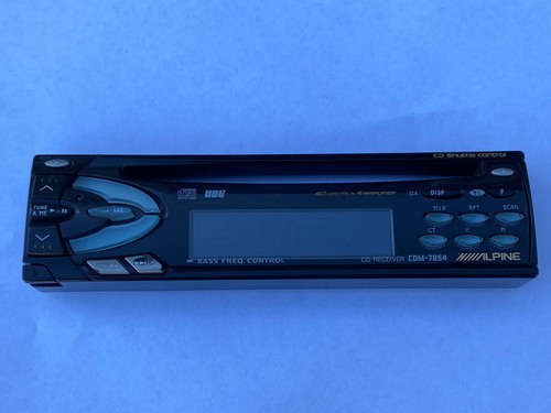 ALPINE CDM 7854 CAR STEREO ALPINE CDM 7854 FACEPLATE ONLY OEM🟠 | eBay