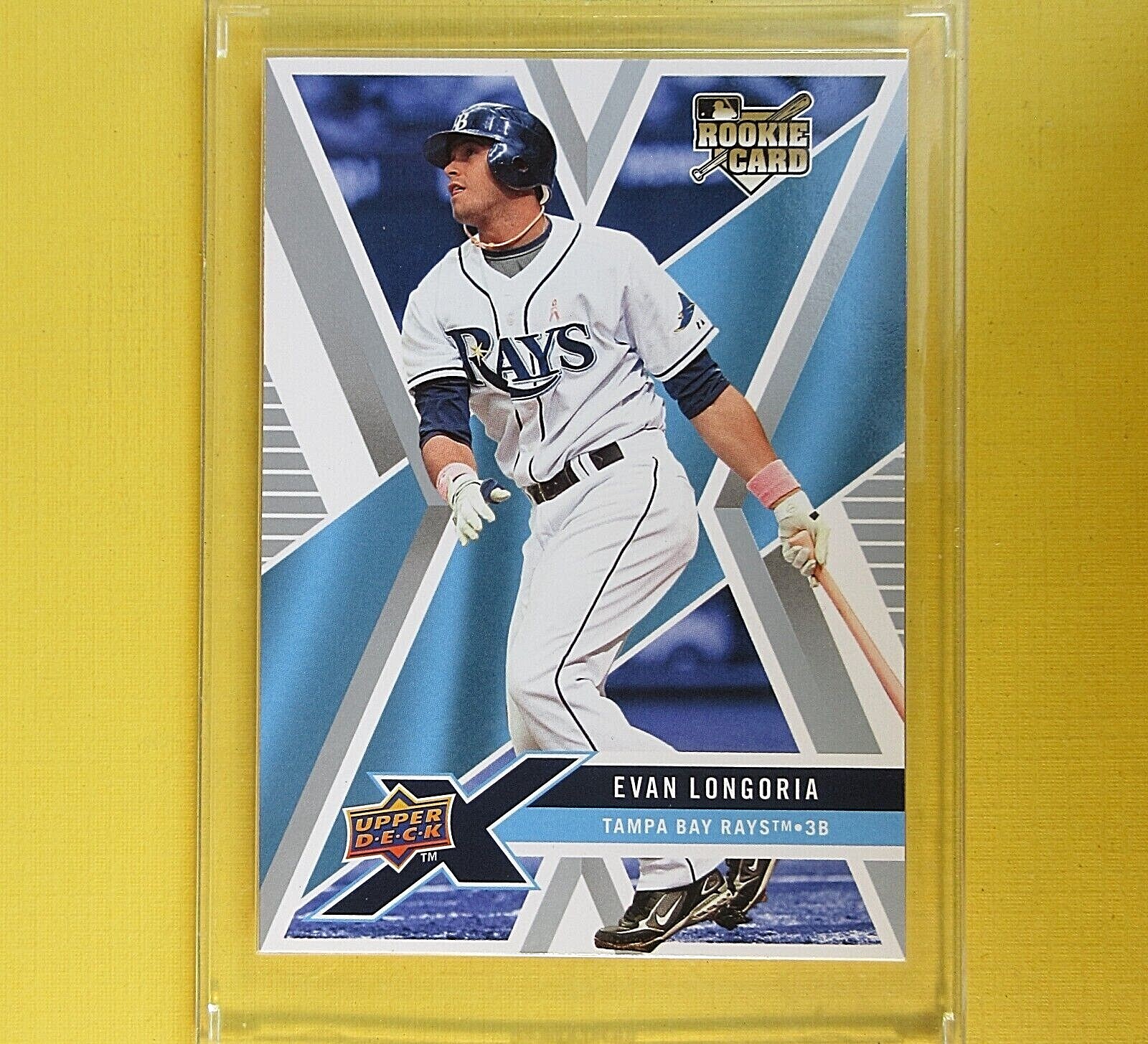 EVAN LONGORIA 2008 ROOKIE Upper Deck #94 Tampa Bay Rays | eBay