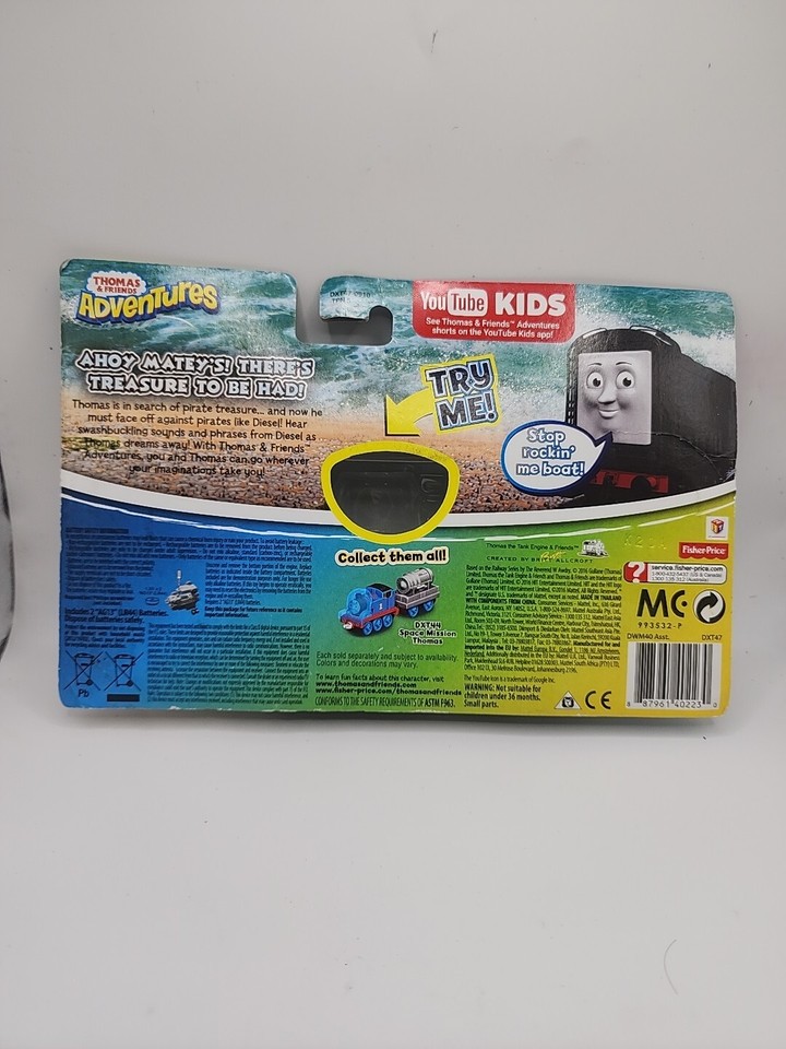 Fisher-Price Thomas & Friends Adventures, Pirate Diesel, Talking Metal ...