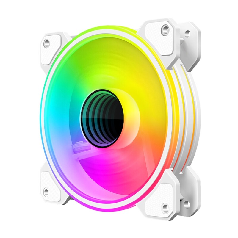 PC Cases Fans CPU Coolers,Colorful Radiators 120mm 4Pin PWM ARGB ...