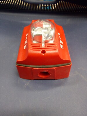 System Sensor P2R Fire Alarm Horn/Strobe& Backbox. Wall. Red. New | eBay