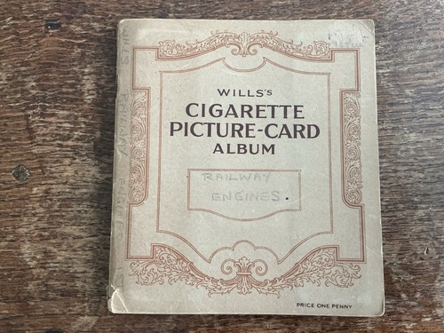 Wills Cigarette Picture Card Album Complete Locomotive Steam Engines ...