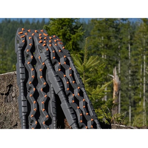 ARB TRED PRO Black with Orange Teeth Recovery Boards Set 46"L x 13"W ...