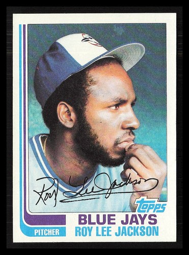 Roy Lee Jackson 1982 Topps #71 Toronto Blue Jays | eBay