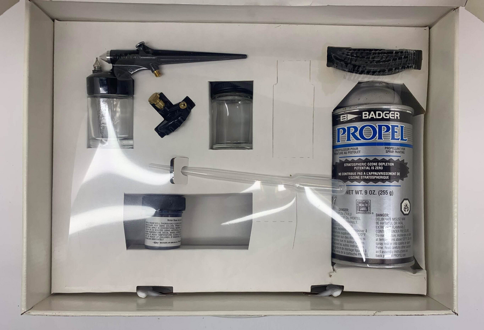 Badger 250-7 Basic Spray Gun Set And Accessories External Mix | eBay