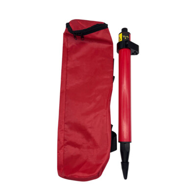 39cm Mini Prism Pole 5/8"X11 Thread Red For Topcon Sokkia Nikon Total ...