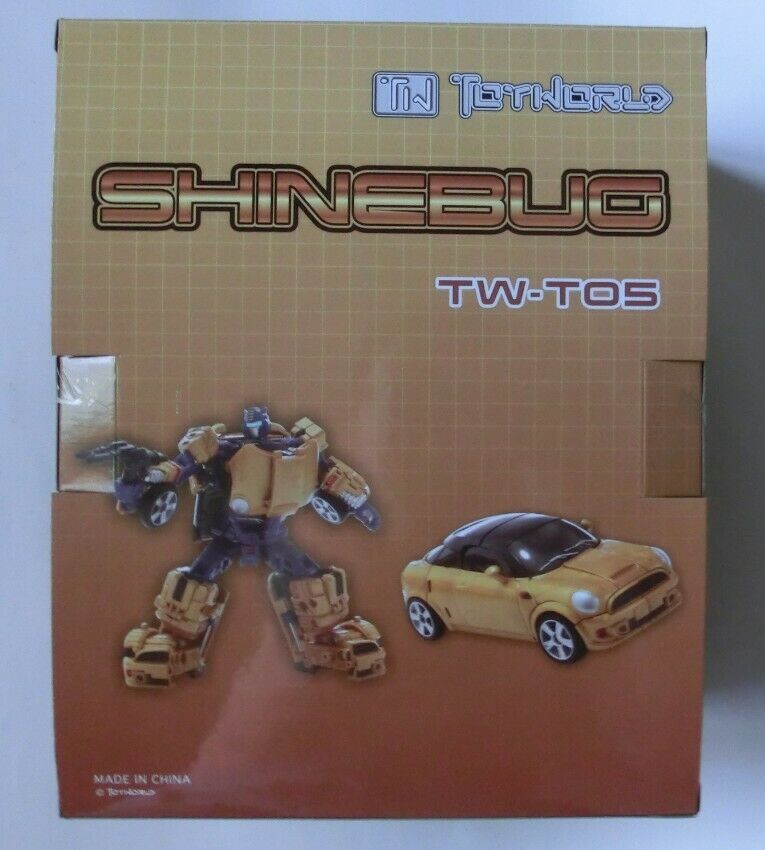 New ToyWorld TW-T05 Shinebug Goldbug Transformers Toys Action Figure In ...
