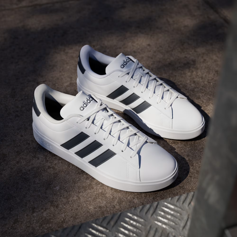 Adidas Grand Court 2.0 'White Legend Ink' Men's Shoes GW9199 | eBay