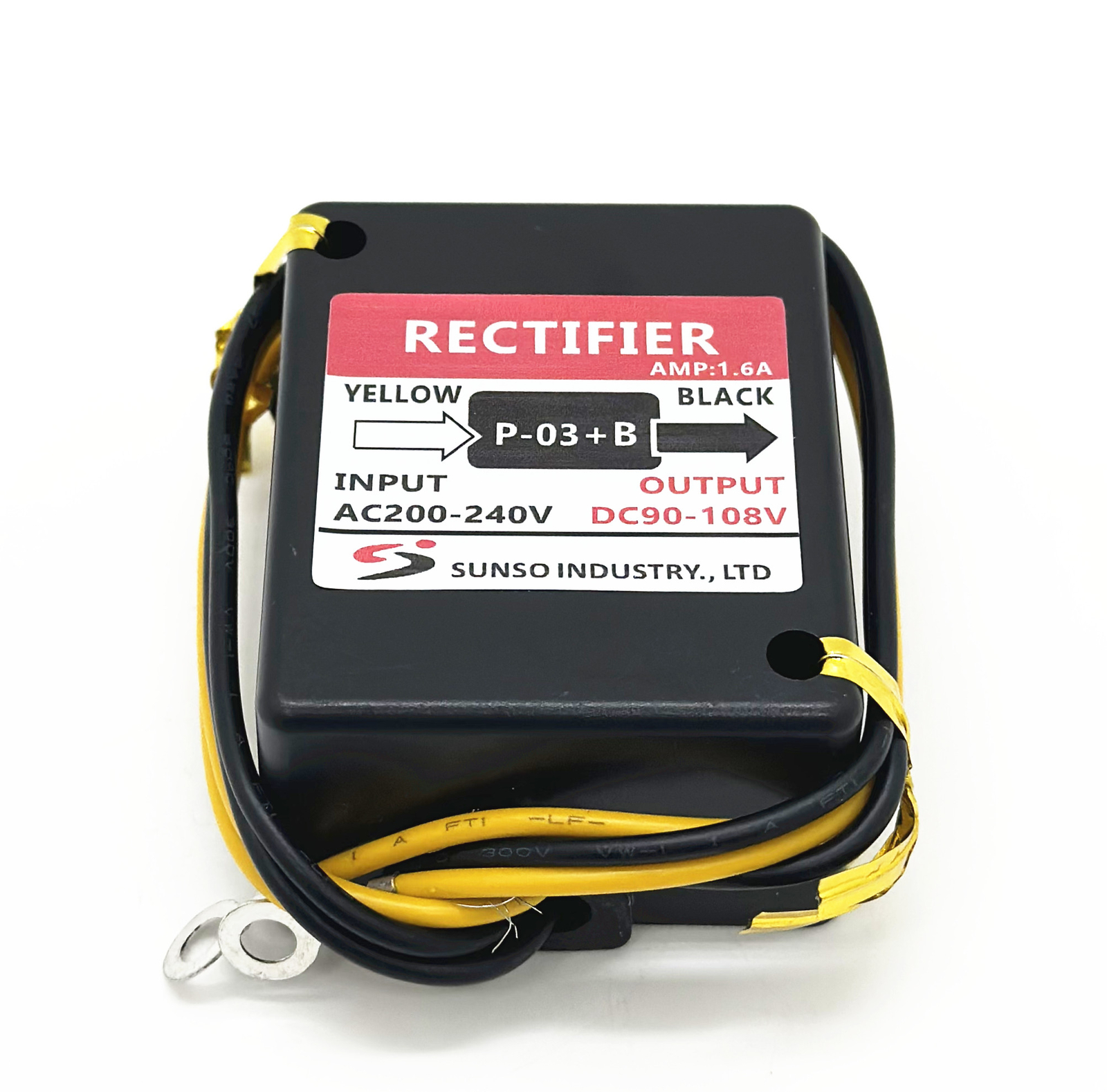 SUNSO RECTIFIER P-03+B AC200~240V DC90~108V brake Rectifier module | eBay
