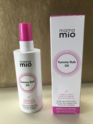 Mama Mio Tummy Rub Oil Omega-rich Stretch Mark Protection Skincare 4.0 ...