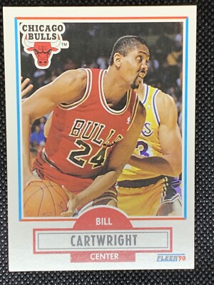 1990-91 Fleer Bill Cartwright Chicago Bulls #23 Mint | eBay