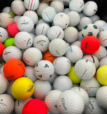 100 Assorted Golf Balls Pro V1, Titleist, Callaway, TopFlite, etc AAAA ...