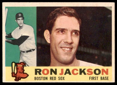 1960 Topps Ron Jackson VG-EX Boston Red Sox #426 | eBay