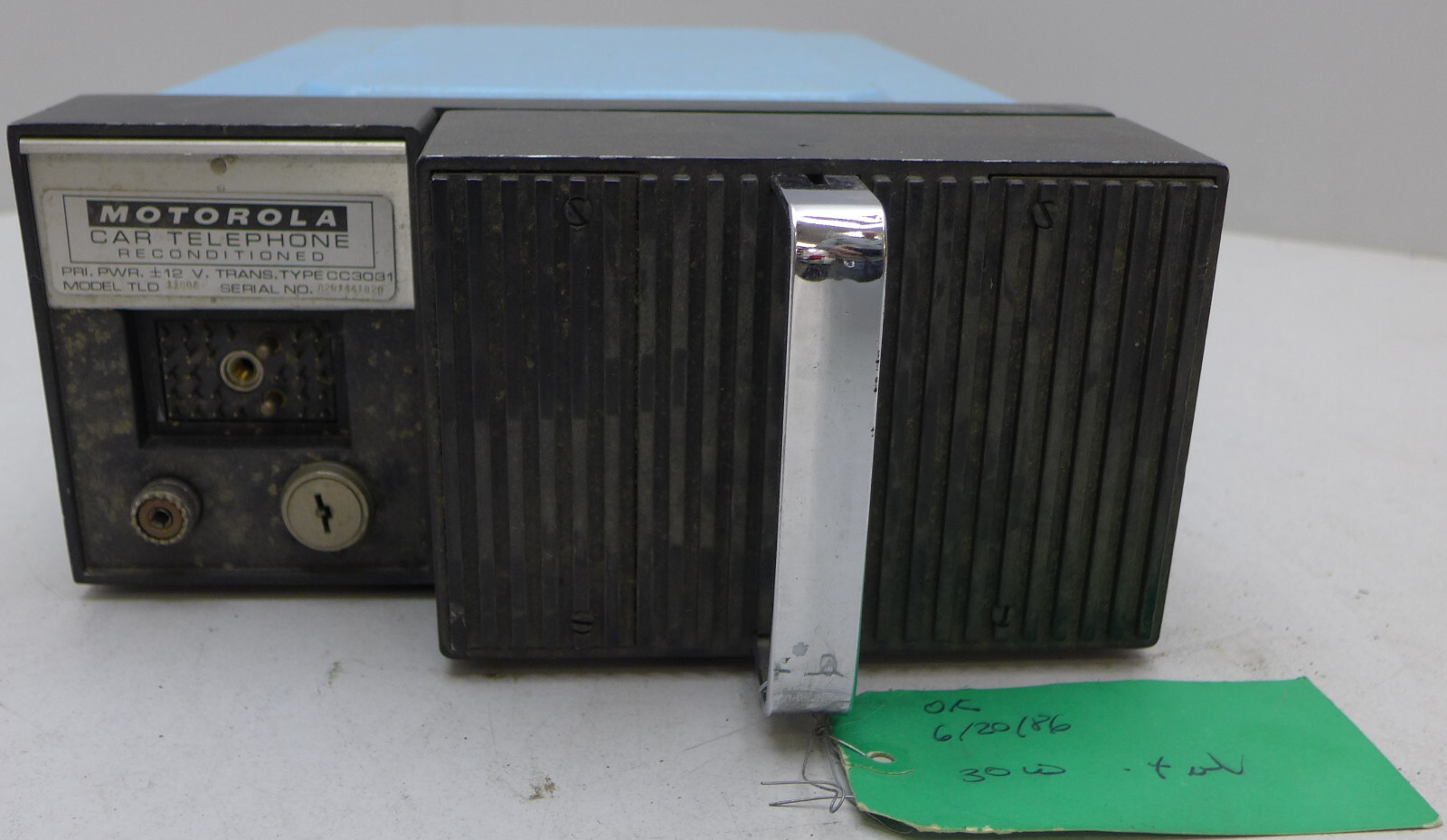 Motorola Car Telephone Trans. Type CC3031 Model TLD 1100A - Vintage ...
