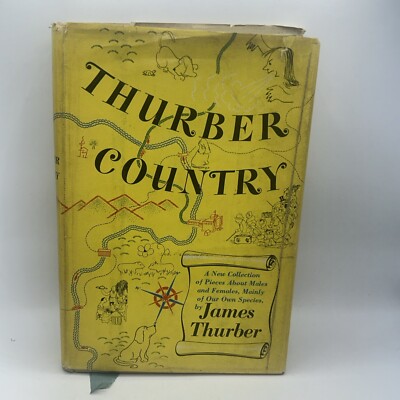 Thurber Country by James Thurber Hardcover Dust Jacket 1st Ed First ...
