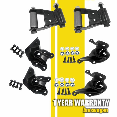 Leaf Spring Shackle & Bracket Kit Rear for 1986-1997 Ford Ranger 722 ...