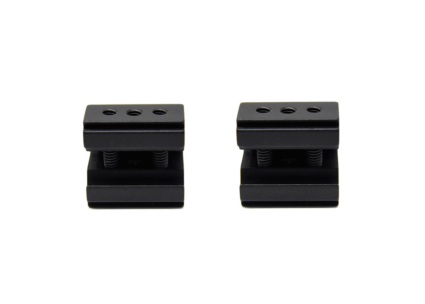 Bkl 3/8 or 11mm Tri-Mount Dovetail Riser Mount, 1in Long, Black Bkl-167 ...
